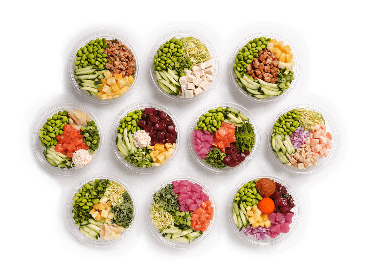 Signature & Build Your Own Bowls in Phoenix AZ - Menu - Koibito Poke